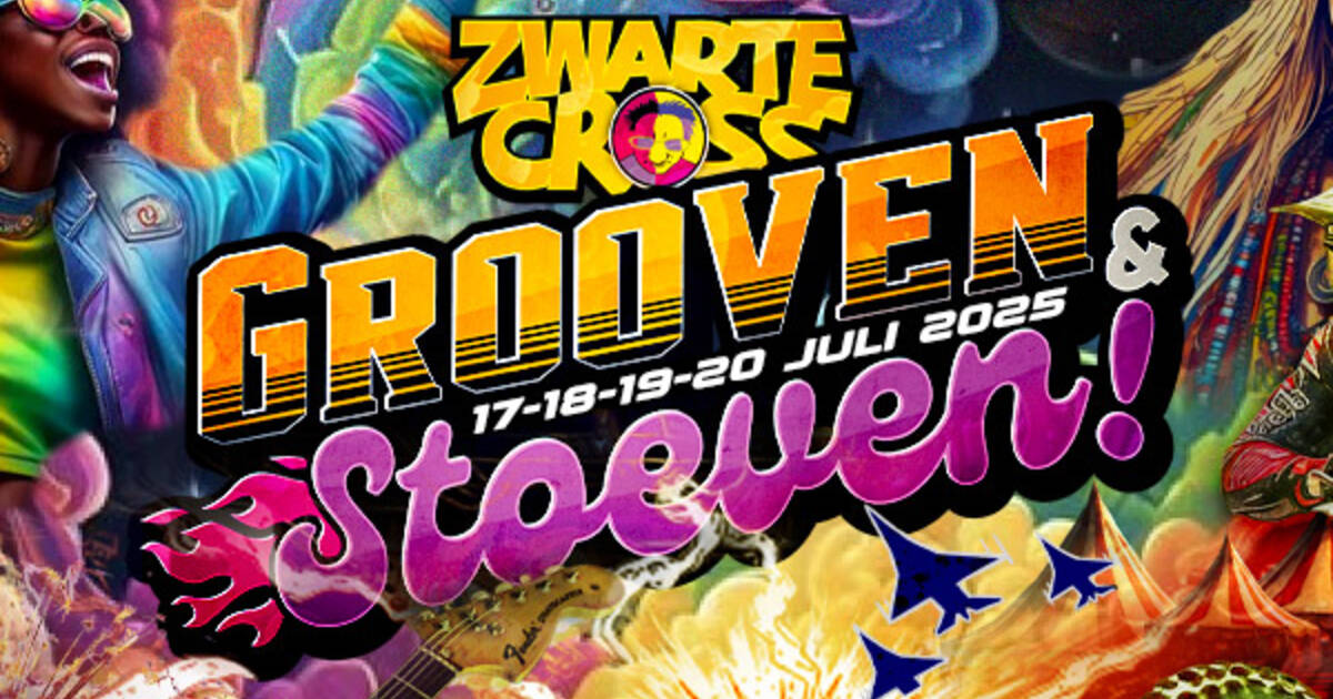 Slogan Zwarte Cross 2025: GROOVEN & STOEVEN! | Zwarte Cross