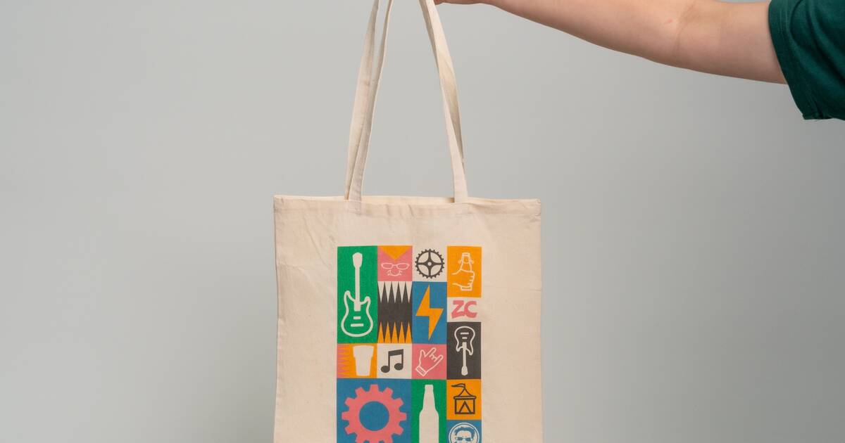 Canvas tas | Icon | Zwarte Cross