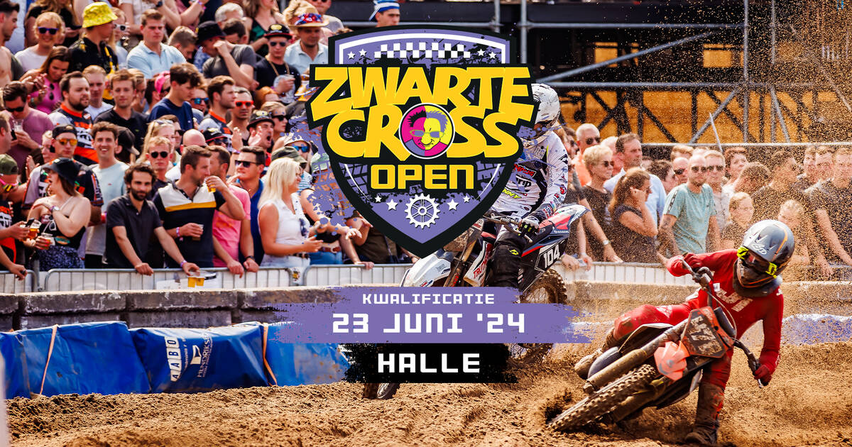 Morgen is de halve finale van Zwarte Cross Open in Halle! | Zwarte Cross
