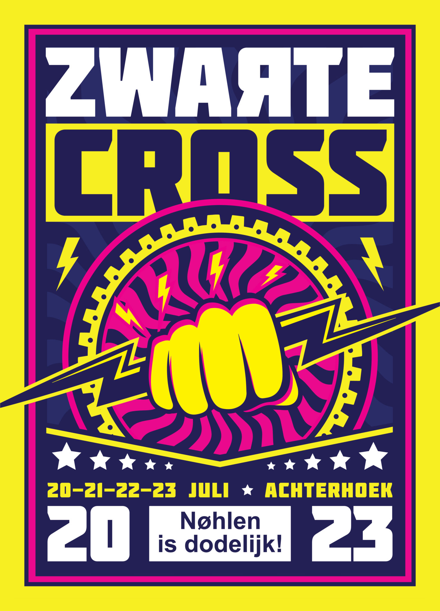 NøHLEN IS DODELIJK! DIT IS DE ZWARTE CROSS 2023 POSTER | Zwarte Cross